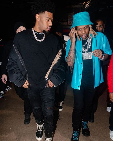 Lil Durk Outfit From January 27 2023 Whats On The Star