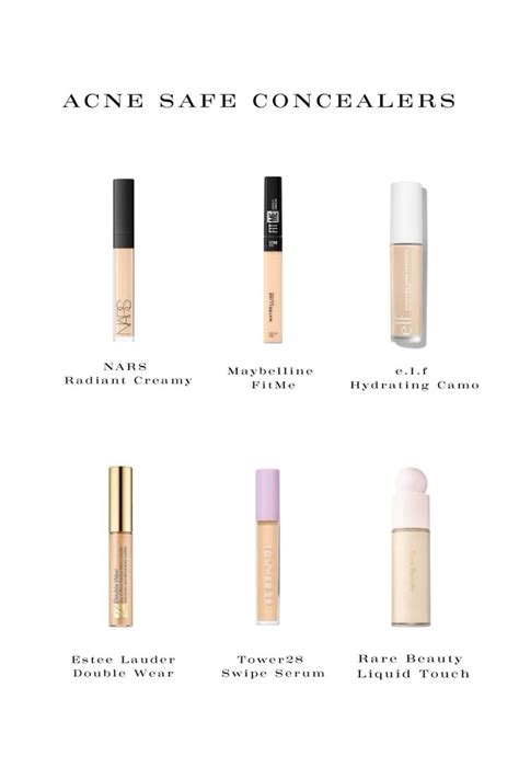 Acne Safe Concealers In 2024 Acne Safe Makeup Safe Makeup Concealer