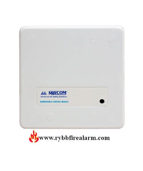 mircom mix 100s alpha supervised control module rybb fire alarm parts