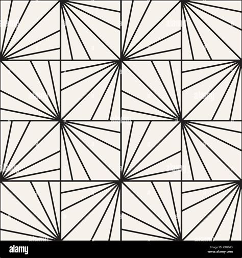 Seamless Pattern With Lines Lattice Vector Abstract Geometric