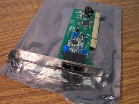 Pandq Pm560ms U 56kbps Telephone Modem Pci Adapter Qyim500bpm560ms Used