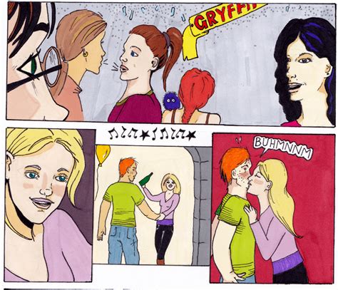 Lavender Kisses Ron By Misschandler On Deviantart