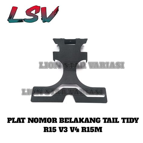 Jual Breket Tail Tidy Tailtidy Dudukan Plat No Nomor R15 V3 V4 R15M