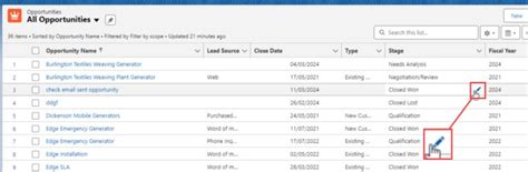 How To Enable Inline Editing In Salesforce