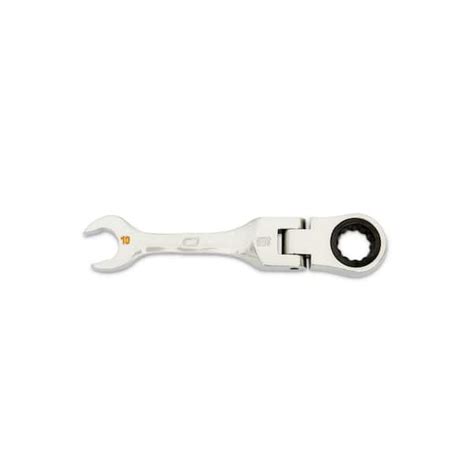 Gearwrench 10 Mm Metric 72 Tooth Stubby Flex Head Combination