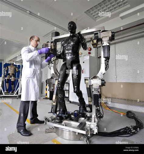 Mannequin To Test Chemical Suits Stock Photo Alamy
