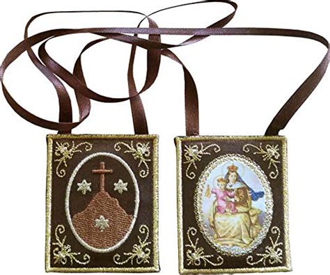 Figuras Y Escapularios De La Virgen Del Carmen