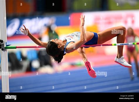 Katarina Johnson Thompson Participating In The Belgrade 2022 World