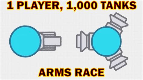 1 Player 1 000 Tanks Arms Race Youtube