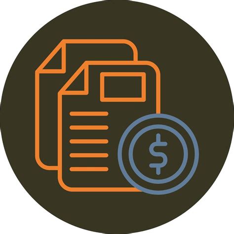 Invoice Bill Flat Symbol 70179257 Vector Art At Vecteezy