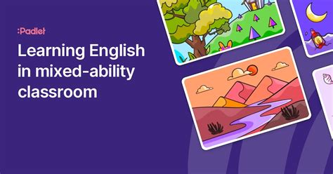 Learning English In Mixed Ability Classroom