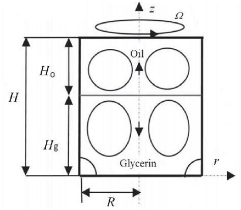 Schematic Of Numerical Two Fluid Problem Download Scientific Diagram