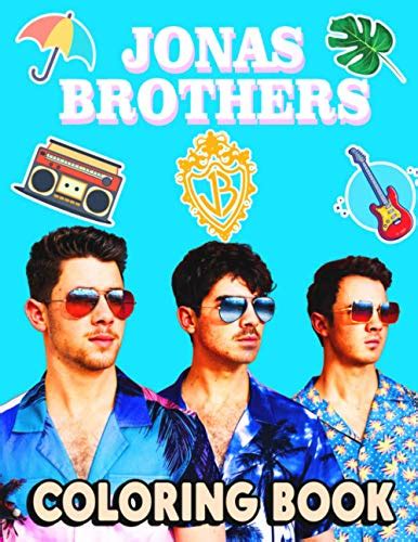 Jonas Brothers Coloring Book An Interesting Coloring Book For