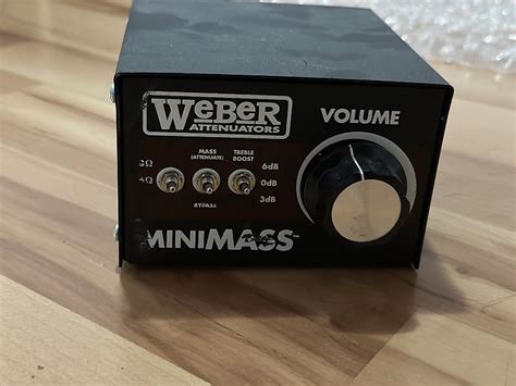 Weber Mini Mass Speaker Attenuator Reverb