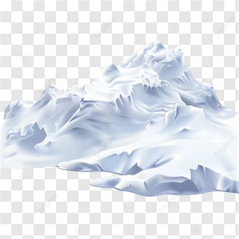 서리가 내린 봉우리와 흐린 하늘 눈 덮인 클라우드 스케이프 겨울 Png 일러스트 및 이미지 에 대한 무료 다운로드 Pngtree