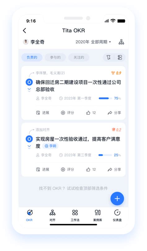 Tita Okr和持续绩效管理平台