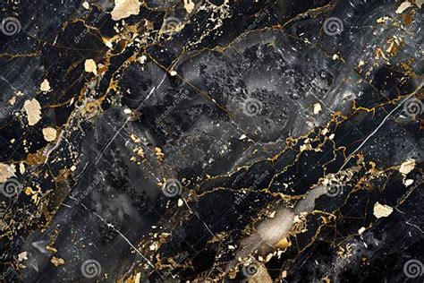 A Marble Texture Inlay With Shimmering Gold Accents Evoking A Sense Of