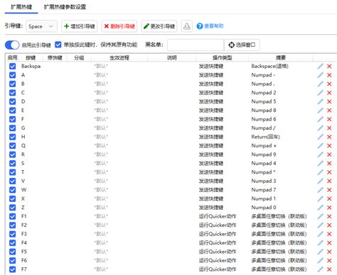 拓展热键在中文输入情况下，打字按键需长按才能触发拓展热键功能 Quicker