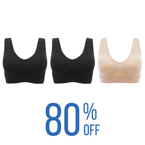 Plus Size Comfort Extra Elastic Breathable Sport Bra From S To 8xl