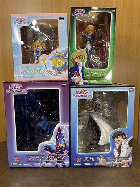 【全体的に状態が悪い】28 1円～ コトブキヤ 遊戯王 フィギュア セット まとめ 大量 重複無 ブラック・マジシャン・ガール