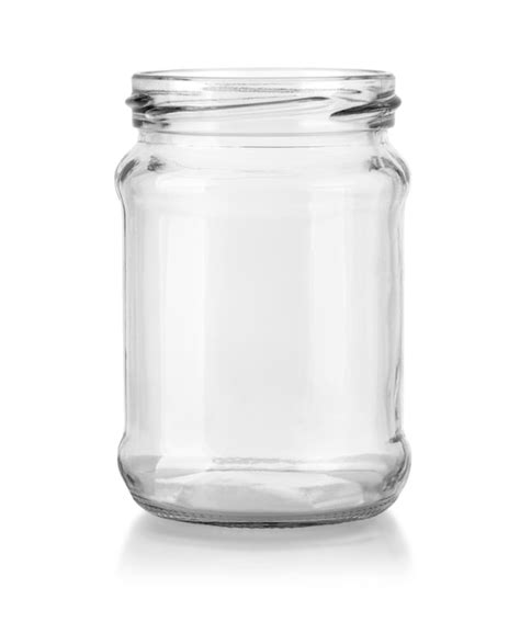 Premium Photo Empty Glass Jar Isolated