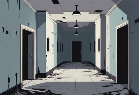 Premium Ai Image A Creepy Abandoned Asylum With Echoing Screams