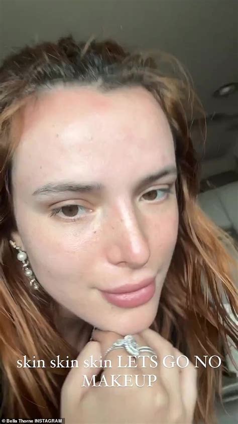 Bella Thorne Without Makeup