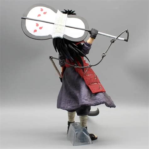 Estátua Colecionável Uchiha Madara Naruto Uzumaki Anime Mangá 27cm