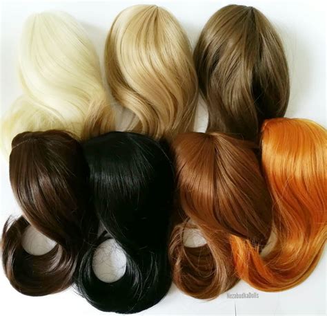 Doll Wigs Blythe Doll Wig Fit Most 18 Doll High Etsy
