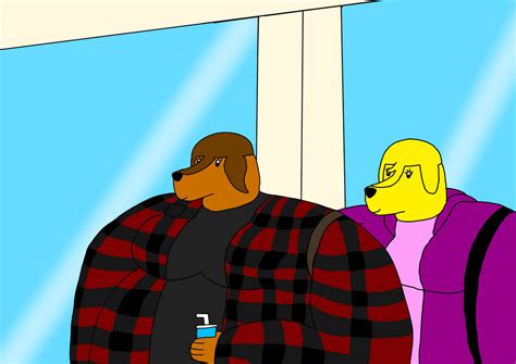 Anthro Obese May And Claire At The Mall By Blairscartoons On Deviantart