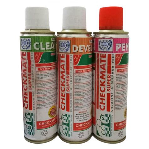 Dpt Test Kit Dye Penetrant Testing Kit For Crack Detection Implemental