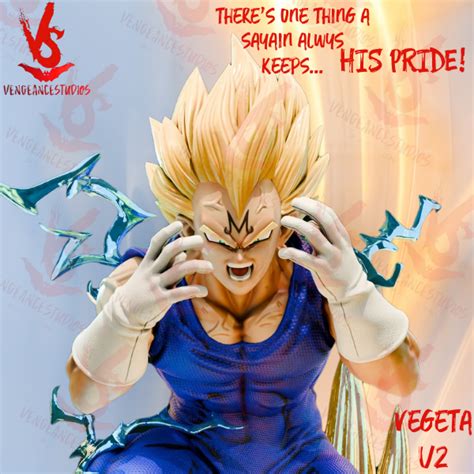 Majin Vegeta V2 3d Print Model Mito3d