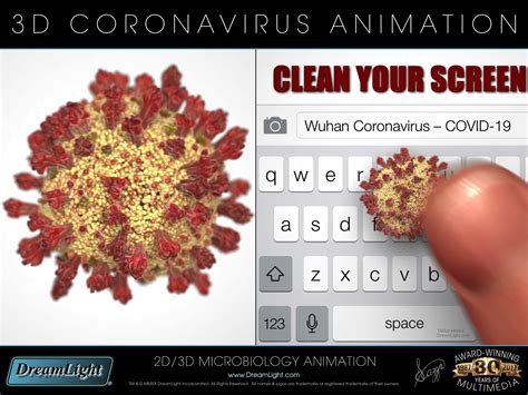 Virus Animation D Animated Coronavirus Covid Viral Video Psa Dreamlight