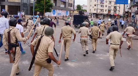 Patidar Agitation Cctv Footage Shows Alleged Police Violence During