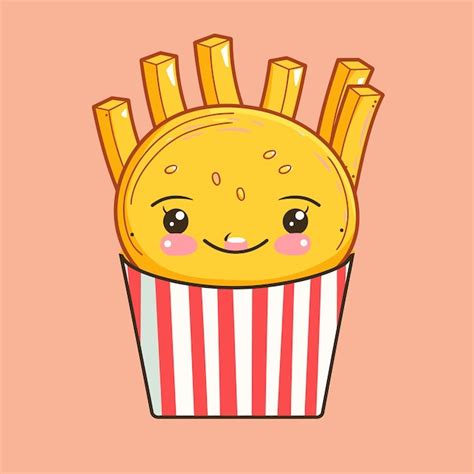 A Cartoon Drawing Of A Muffin With A Cartoon Face On It Premium Ai Generated Vector