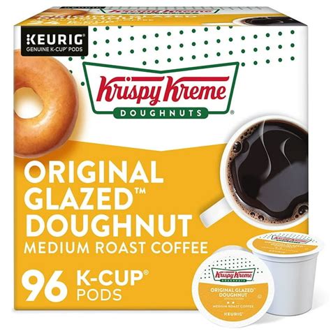 Original Glazed Doughnut Single Serve Keurig K Cup Pods Flavored