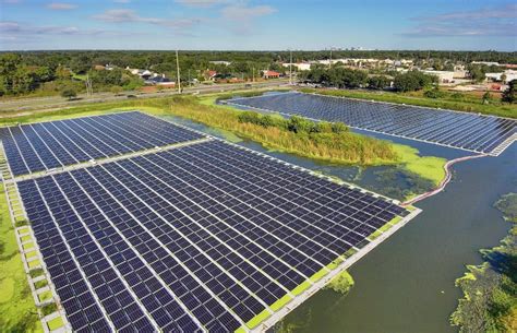 Ouc Opens One Of The Largest Floating Solar Arrays In The Us