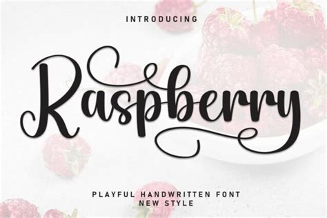 Raspberry Script Font Download Free Font
