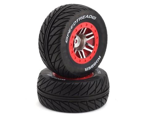Duratrax Mtd Speedtreads Robber Sc Pre Mounted 110 Short Course Truck