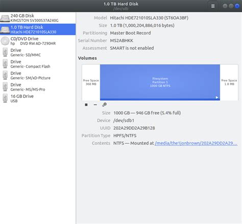 Partitioning Mount A Drive Partition Last Accessed By Windows Ask Ubuntu