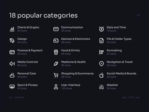 通用线性图标集 Ui铺子 设计分享