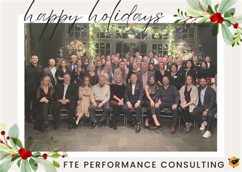 Fte Performance Consulting Inc On Linkedin Happy Holidays From Fte