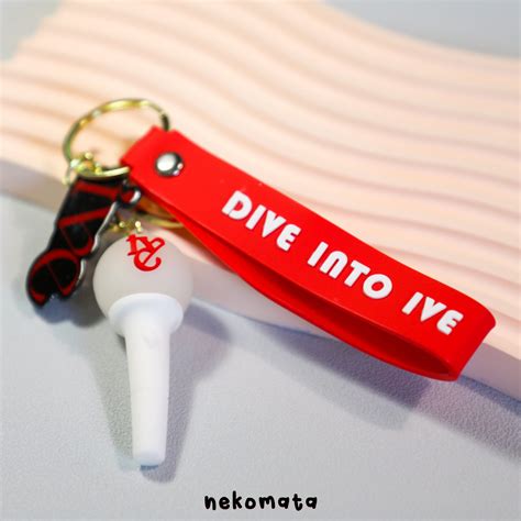 3d Ive Lightstick Keyring Nekomata