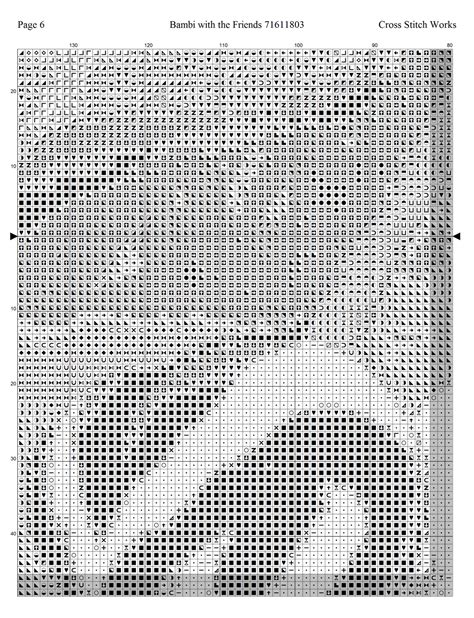 Cross Stitch Works Bambi With The Friends 71611803 Free Cross Stitch