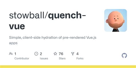 Github Stowball Quench Vue Simple Client Side Hydration Of Pre