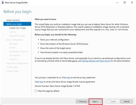 install windows server 2016 hyper v nano server in vmware esxi