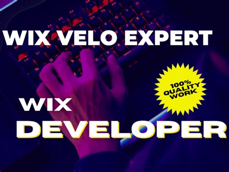 Wix Expert Website Design Custom Velo Code Developer Upwork