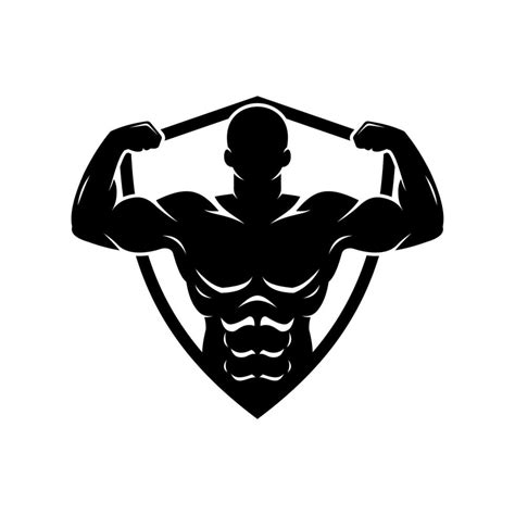 Bodybuilder Vector Art Icons And Graphics For Free Download