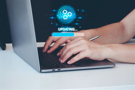 Operating System Upgrade Concept Installation App And Software Update
