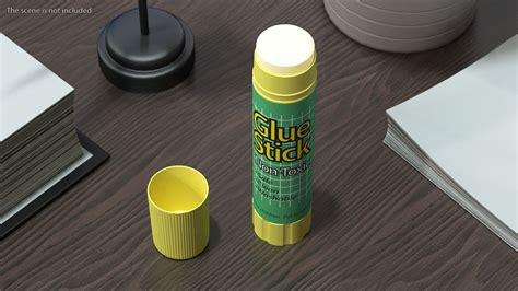Washable Glue Stick 3d Model 19 Obj Lxo Ma Max Fbx C4d Blend
